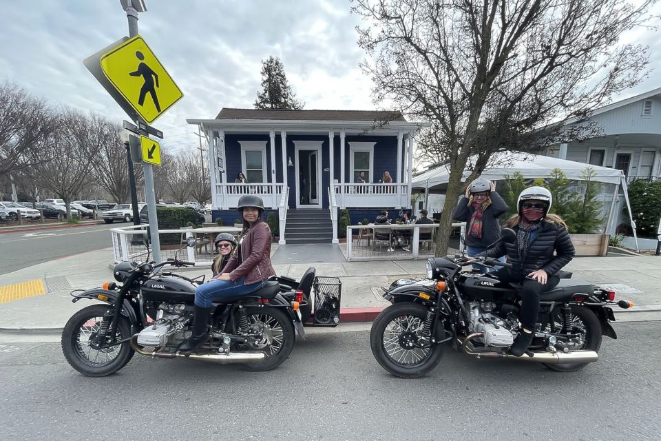 Napa Valley: Private Sidecar Winery Tour - What to Expect During the Ride