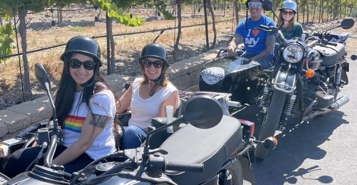 Napa Valley: Scenic Wine Tour - Exploring the Napa Valley Sidecar Experience