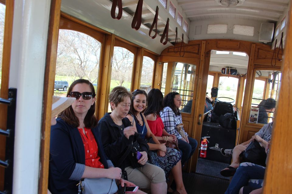 Napa Valley: Wine Tasting Tour by Open Air Trolley & Lunch - Frequently Asked Questions