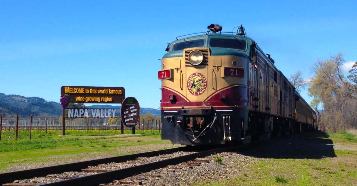 Napa Valley Wine Train: Gourmet Express Lunch or Dinner - The Culinary Experience