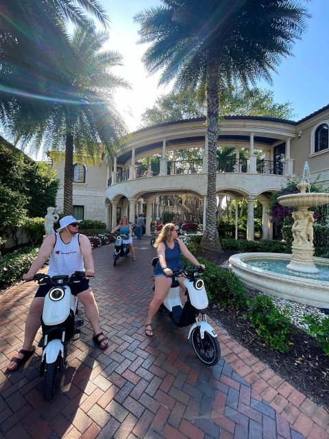 Naples Florida: Downtown Electric Moped Tour - Key Points