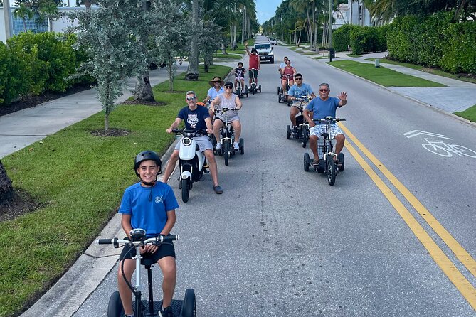Naples Florida Electric Moped Tour - Family Fun - Easy to Ride - Discovering Naples in a New Way