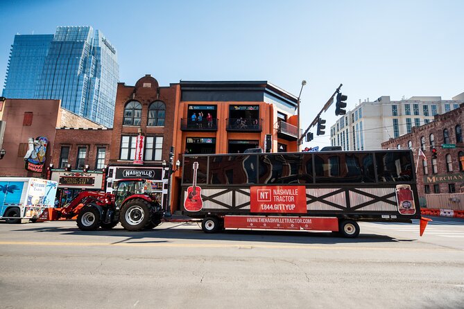 Nashville Biggest & Wildest Party Public Tractor Tour (Ages 21+) - Important Practical Details