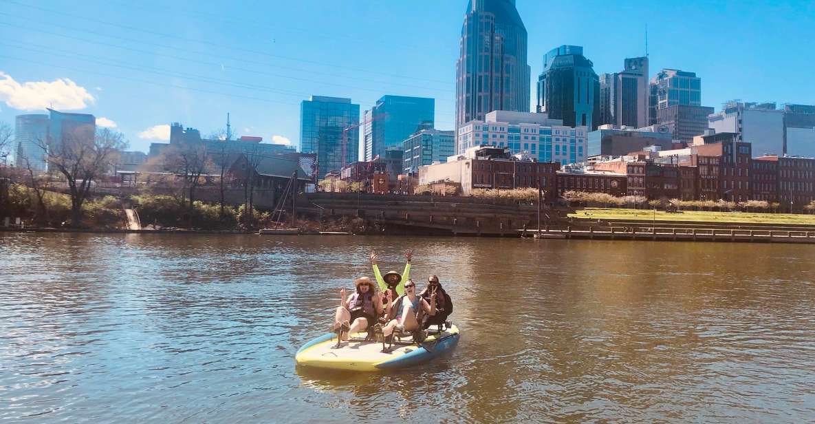 Nashville: Downtown Pedal Boat Rental for 2 to 4 People - Why Choose This Pedal Boat Experience?