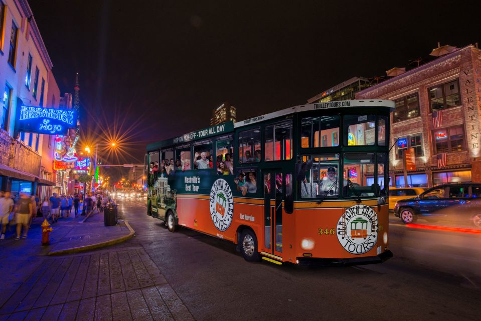 Nashville: Music City Nighttime Trolley Tour - A Detailed Look at the Nashville Nighttime Trolley Tour