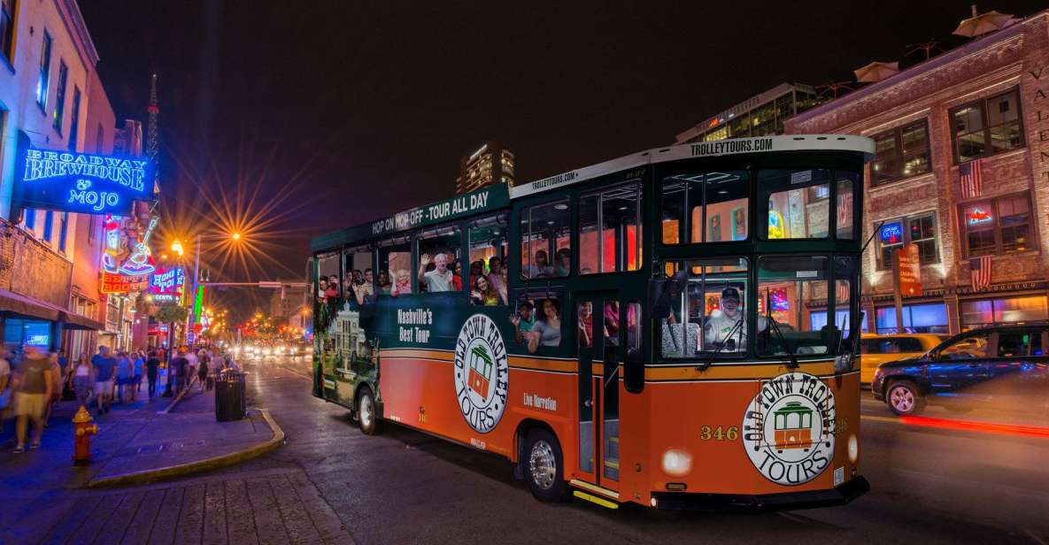 Nashville: Music City Nighttime Trolley Tour - The Sum Up