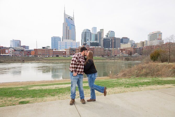 Nashville Private Couples Photoshoot on the Riverfront - The Sum Up