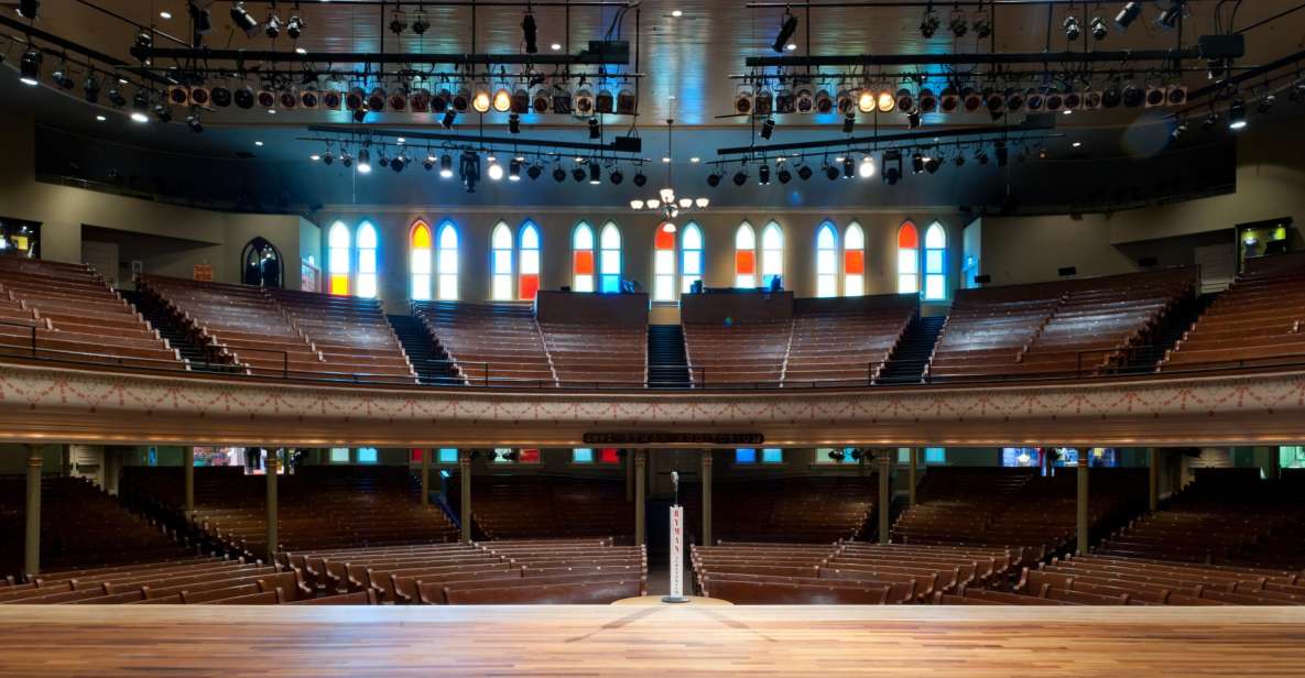 Nashville: Ryman Auditorium Self-Guided Tour - The Practical Details: Pricing, Duration, and Accessibility