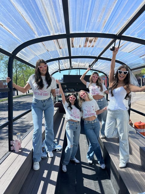 Nashville's Roofless Party Bus Tour / YeeHaw Party Bus - Practical Details