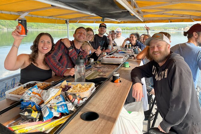 NEW 80 Minute Cycle Boat Tour of Seneca Lake in Watkins Glen - Who Will Love This Tour?