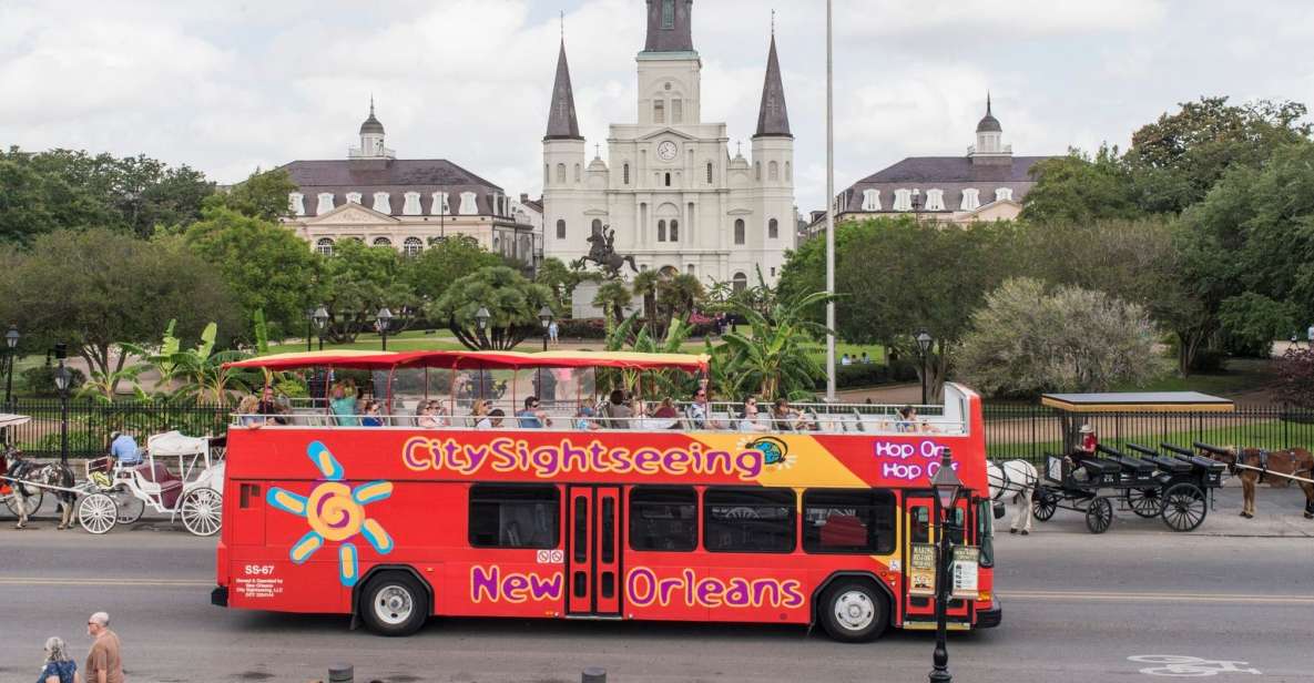 New Orleans: City Sightseeing Hop-On Hop-Off Bus Tour - The Itinerary Breakdown: What You’ll See and Do