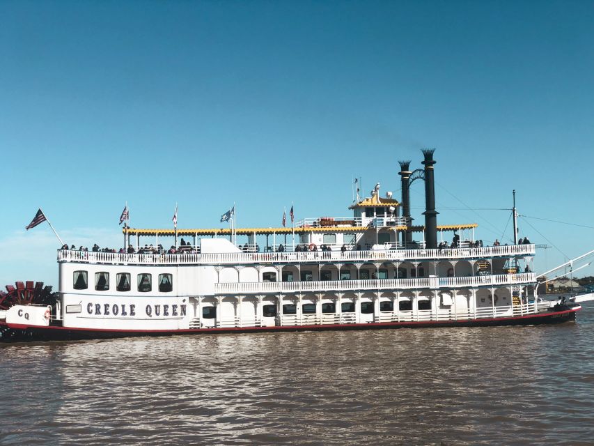 New Orleans: Creole Queen History Cruise with Optional Lunch - An Overview of the Experience