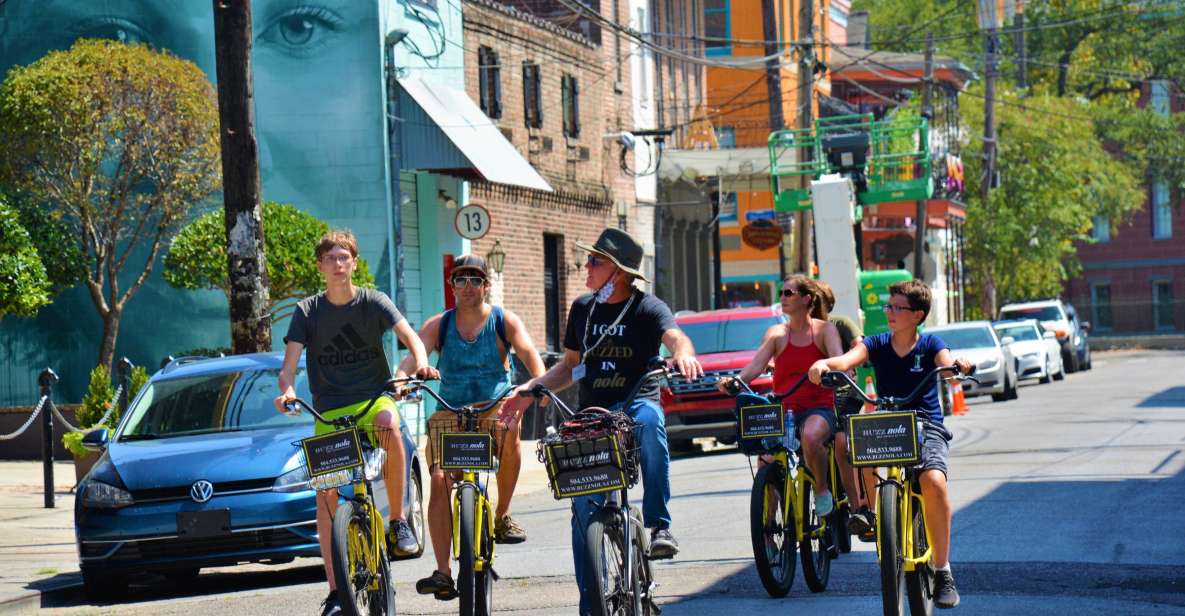 New Orleans: Garden District and French Quarter Bike Tour - Key Points