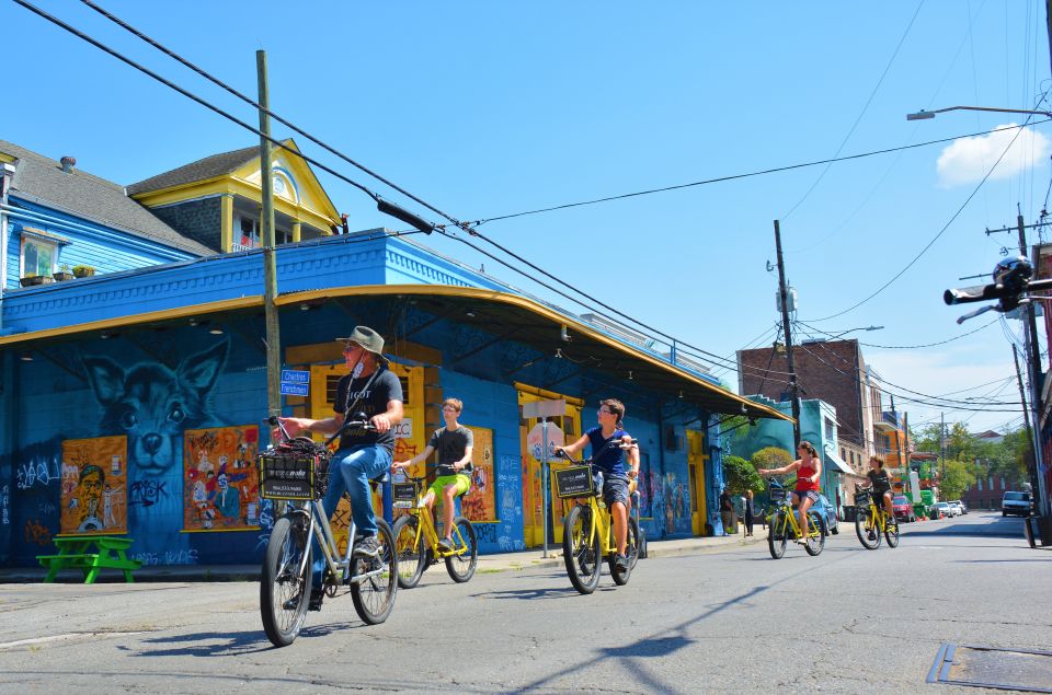 New Orleans: Guided Sightseeing Bike Tour - Key Points