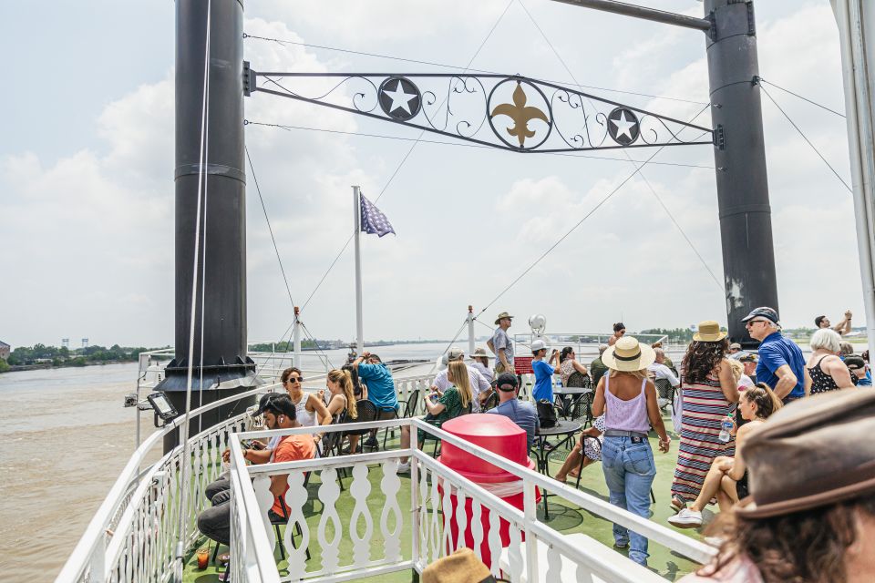 New Orleans: Steamboat Natchez Jazz Cruise with Lunch Option - Key Points