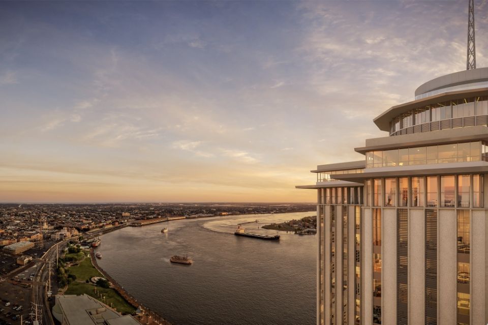 New Orleans: Vue Orleans Observation Deck Entry Ticket - The Location and First Impressions