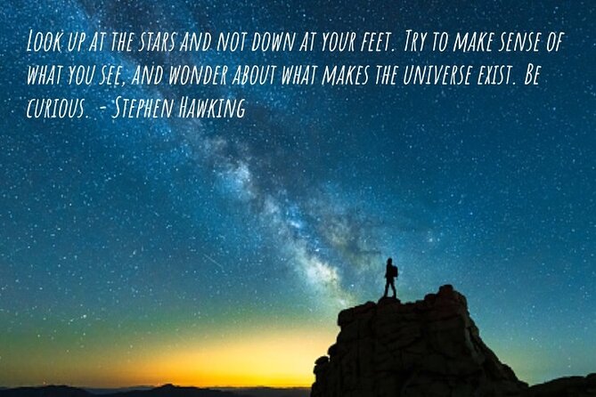 NEW! Stargazing Add-on: Science Guide To The Whole Universe (PDF) - How Does the Experience Fit Into Your Trip?