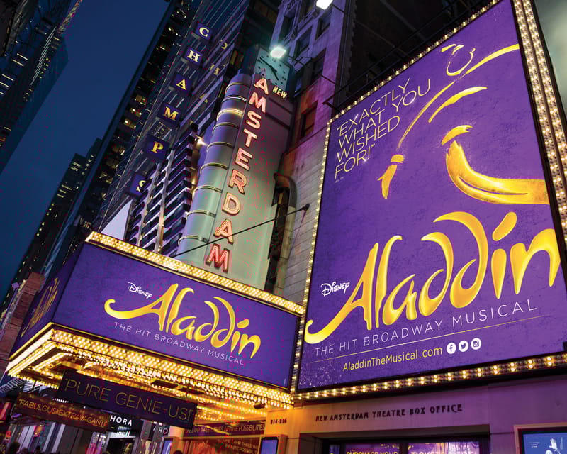 New York City: Aladdin on Broadway Entry Tickets - Authentic Guest Experiences