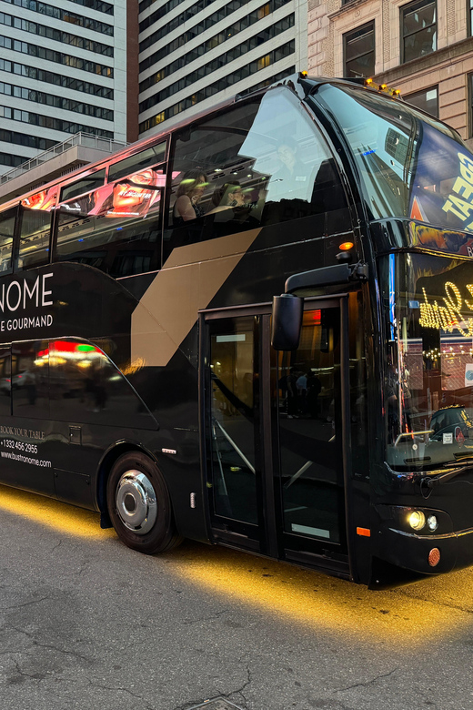 New York City: Bustronome Gourmet Lunch Tour on a Luxury Bus - Practical Details and Tips