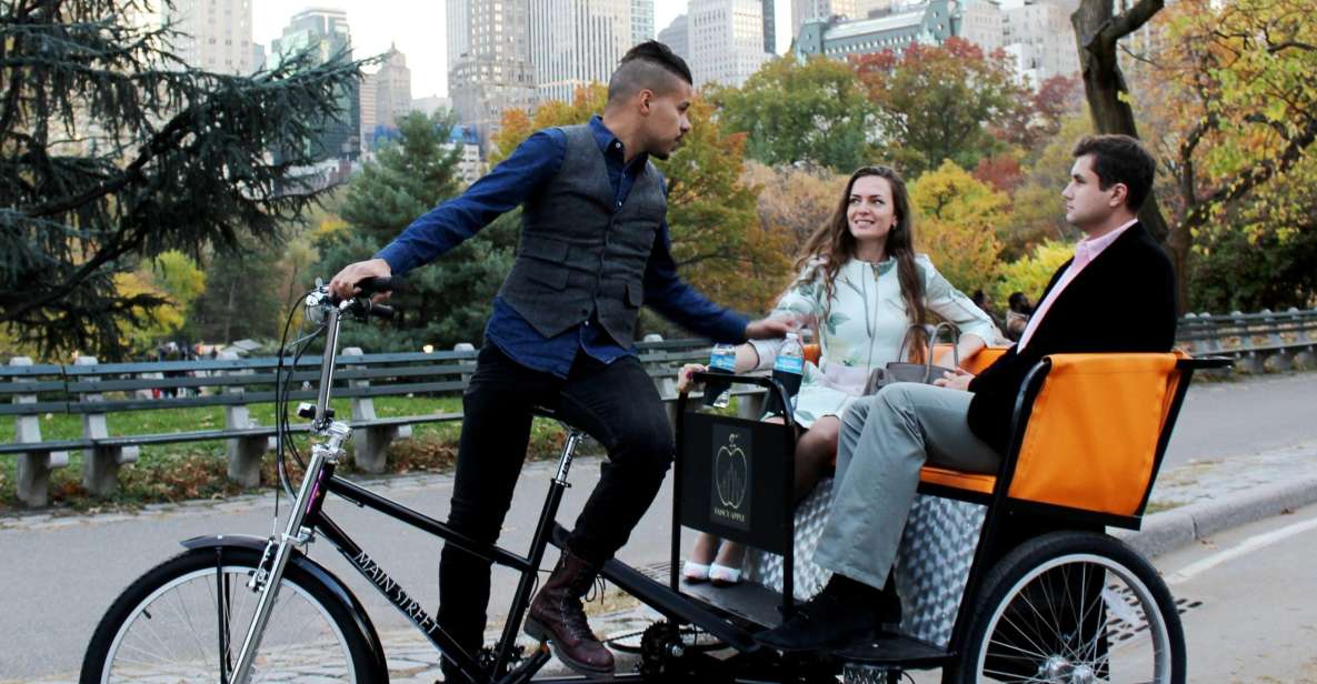 New York City: Central Park Tour by Pedicab - The Itinerary: What to Expect