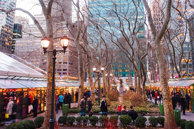 New York City Christmas Holiday Lights and Markets Walking Tour - Authentic Experiences and Hidden Gems