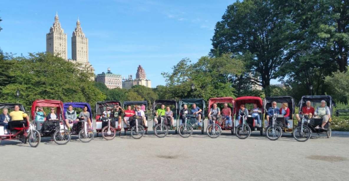 New York City: Classic Central Park Guided Pedicab Tour - Key Points