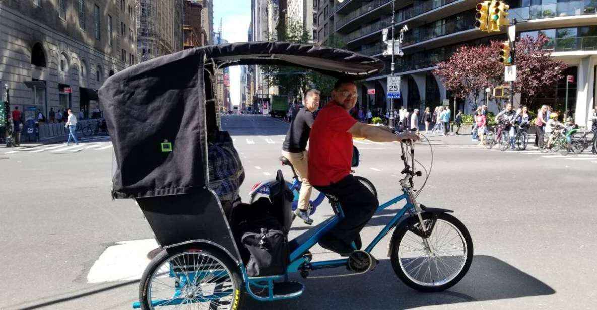 New York City: Deluxe 1.5-Hour Central Park Pedicab Tour - Exploring Central Park on a Pedicab