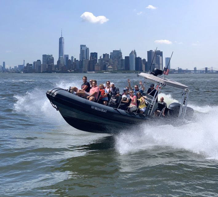 New York City: Harbor Speedboat Tour - The Route & Key Sight Stops