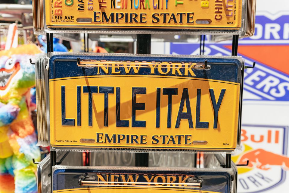 New York City: Little Italy Italian Food Tasting Tour - Practical Details