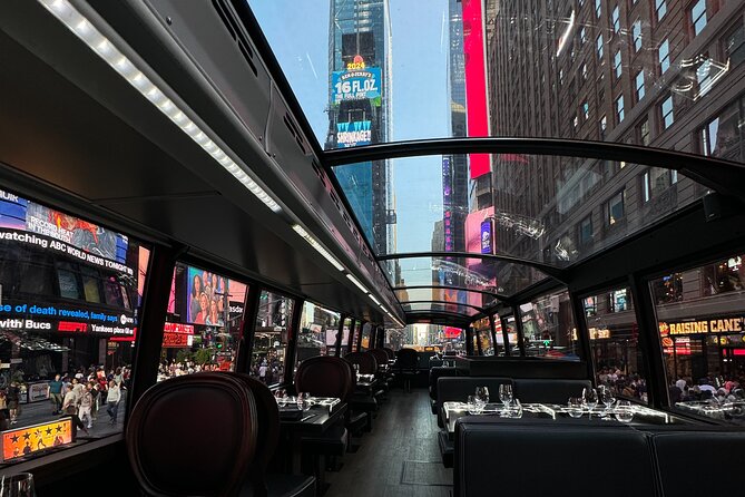 New York City Luxury 6-course Dinner Bus Tour - The Route and Landmarks
