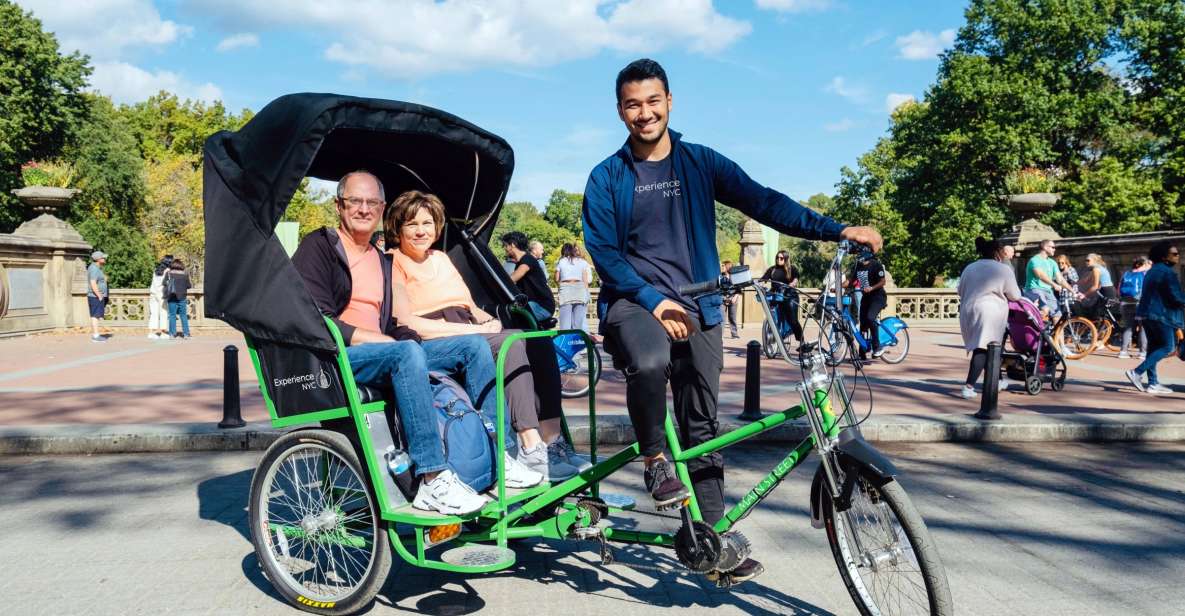 New York City: Private Central Park Pedicab Tour - What to Expect from Your Central Park Pedicab Tour