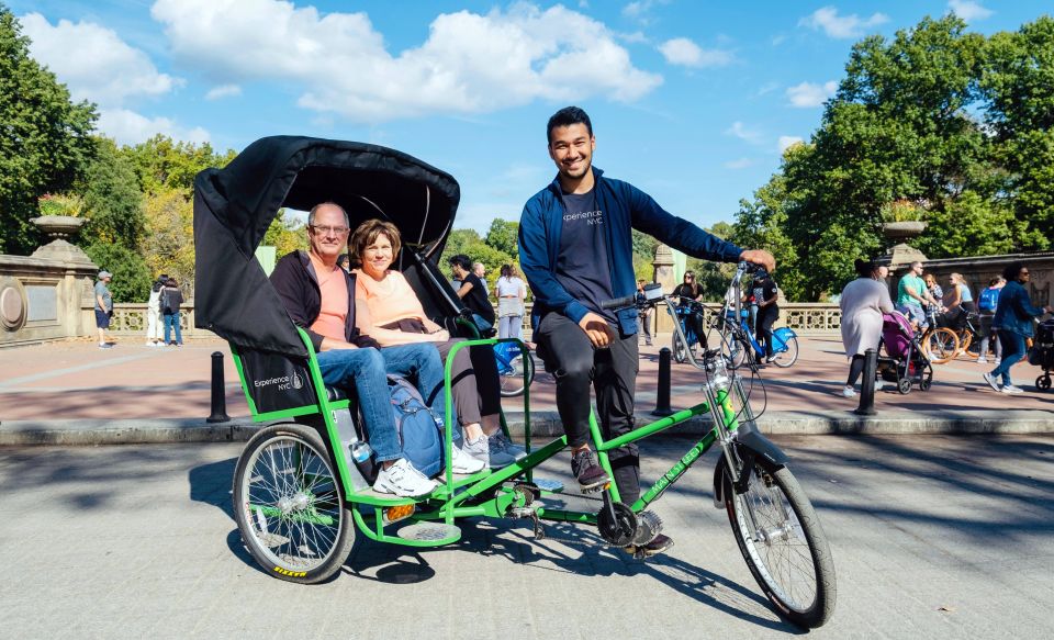 New York City: Private Central Park Pedicab Tour - The Pedicab: Comfort and Personalization