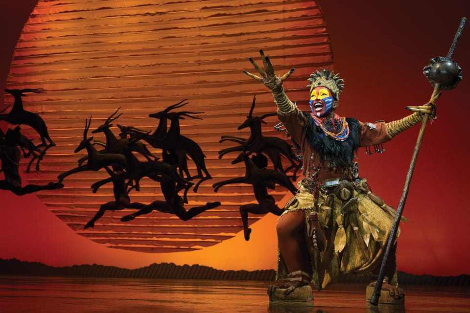 New York City: The Lion King Broadway Entry Tickets - The Visual Feast: Set Design and Costumes