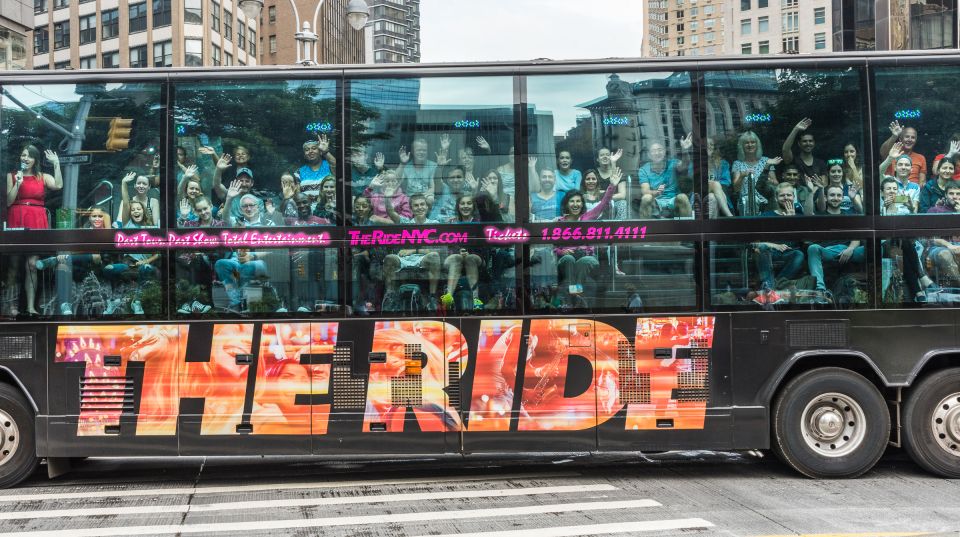 New York City: The Ride Interactive Bus Tour - Experience the RIDE: An Interactive Bus Tour Through New York City