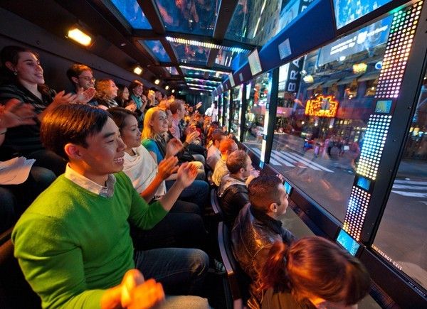 New York City: The Ride Interactive Bus Tour - Breakdown of the Route and Landmarks