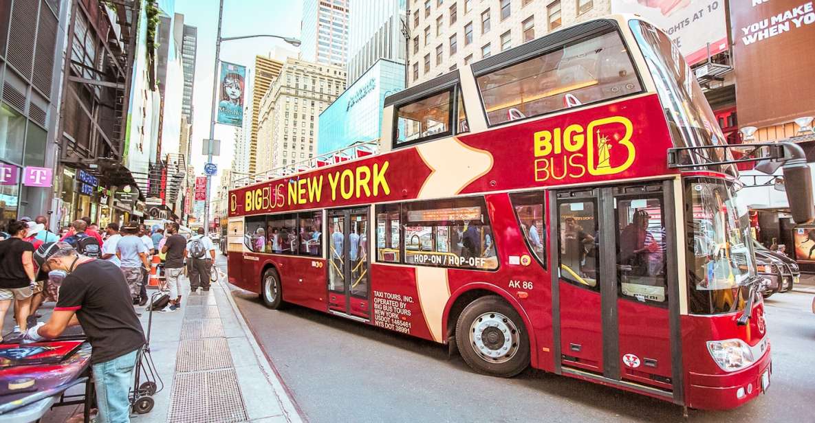 New York: Hop-on Hop-off Sightseeing Tour by Open-top Bus - Key Points