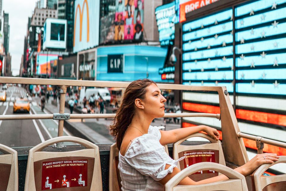 New York: Hop-on Hop-off Sightseeing Tour by Open-top Bus - The Sum Up