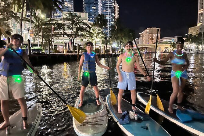 Night on Paddleboard Under the Lights Experience in Fort Lauderdale - Additional Features and Practical Tips