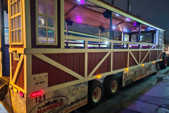 Night-Time Hayride Sightseeing Tractor Tour of Nashville - What Makes the Night-Time Hayride Special?