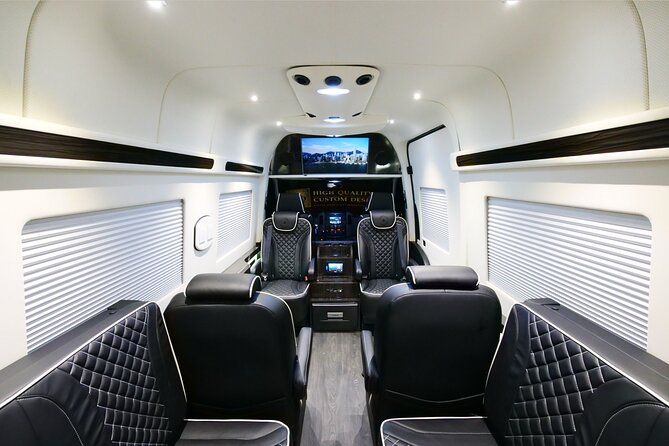 NJ Luxury Sprinter Van Tours-Transfers | EWR, PHL, Atlantic City - What to Expect from the Itinerary