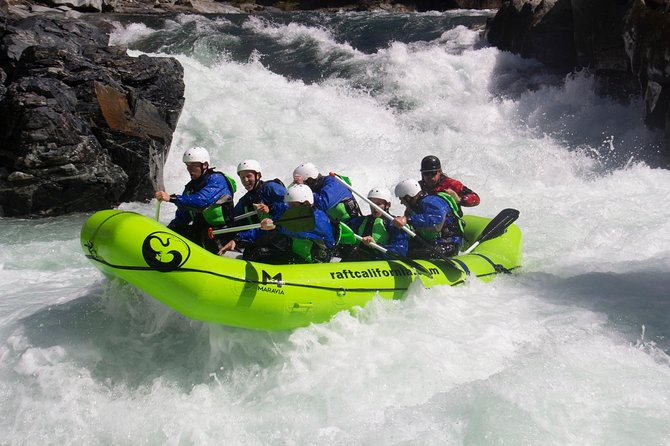 North Yuba River - 1 Day Rafting Trip (Class 4+) - Key Points