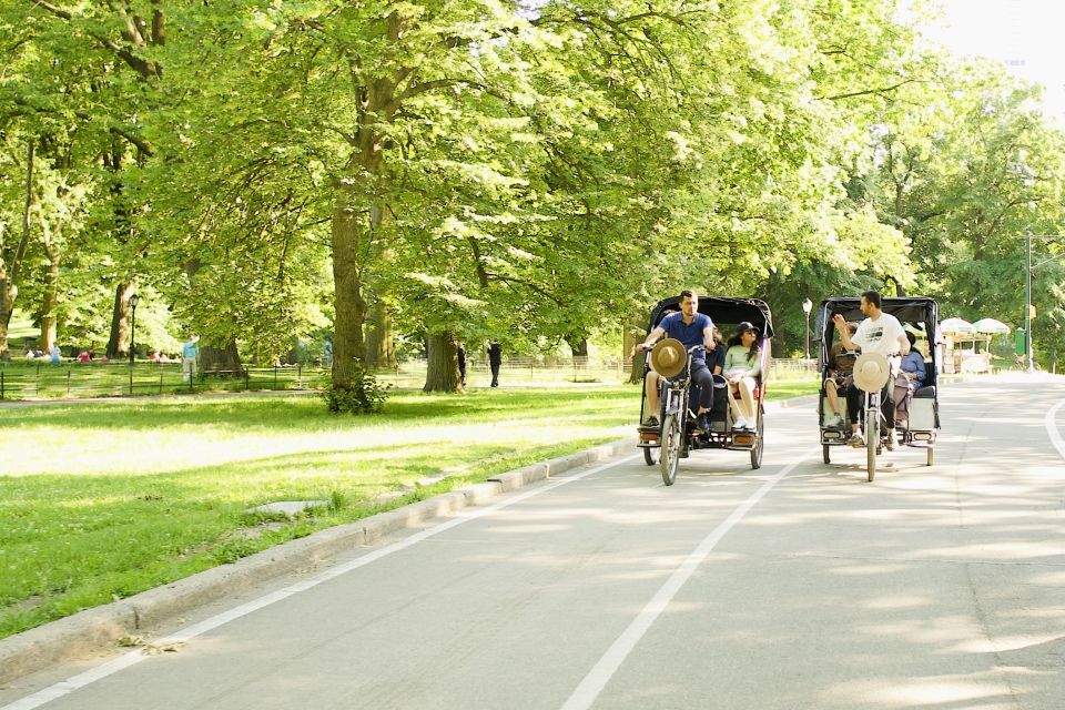 NYC: Central Park Celebrity Homes & Film Spots Pedicab Tour - FAQ