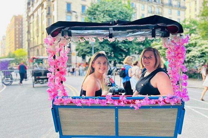 NYC Central Park guided Pedicab Tour - 1 hour - Practical Details and Tips