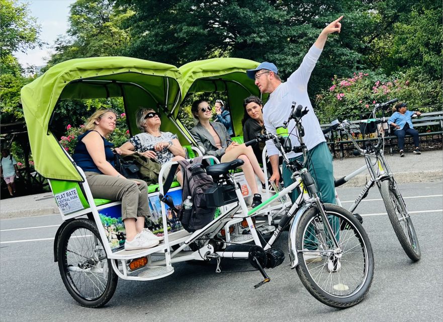 NYC: Central Park Guided Pedicab Tour - In-Depth Look at the Tour Itinerary