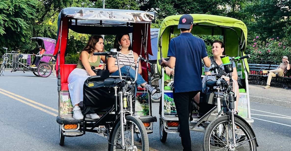 NYC: Central Park Pedicab Tour with Photo Stops - Itinerary Breakdown: What to Expect
