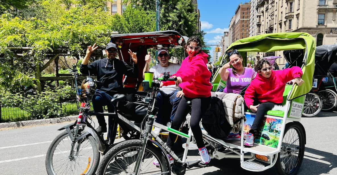NYC: Central Park Rickshaw Tour / Private and Guided - An In-Depth Look at the Central Park Pedicab Tour