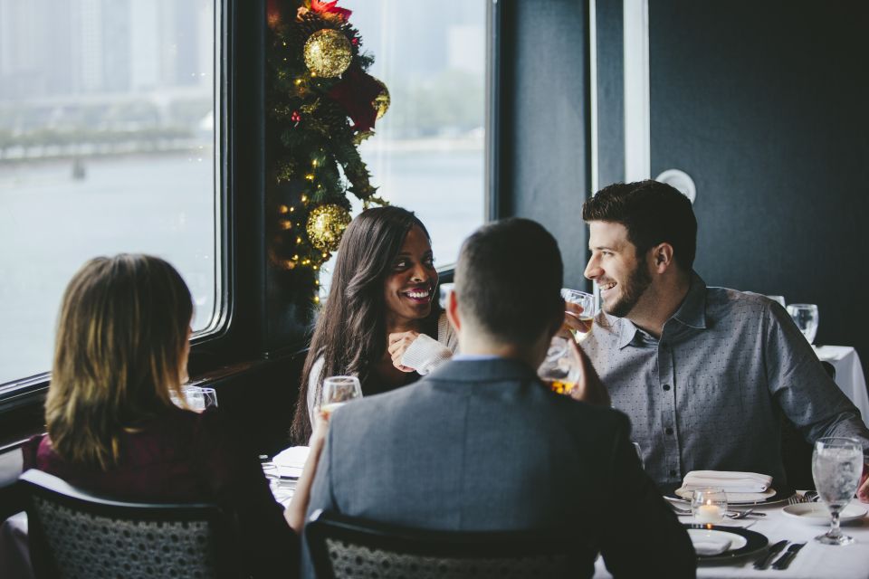 NYC: Christmas Eve Buffet Lunch or Dinner Harbor Cruise - NYC: Christmas Eve Buffet Lunch or Dinner Harbor Cruise