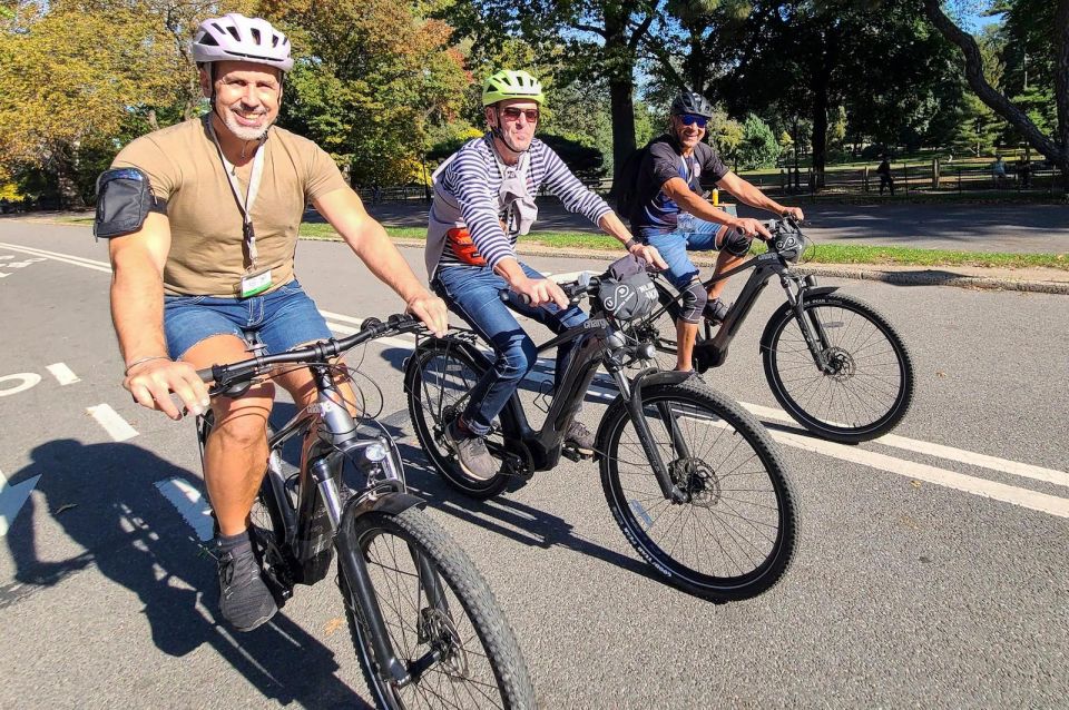 NYC: English or German Central Park Bike Tour & eBike Option - FAQ