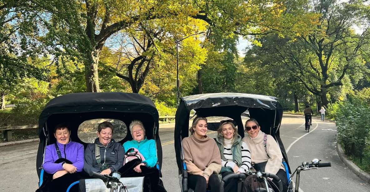 NYC: Guided Central Park Pedicab Private Tour - The Experience: What to Expect from a Central Park Pedicab Tour