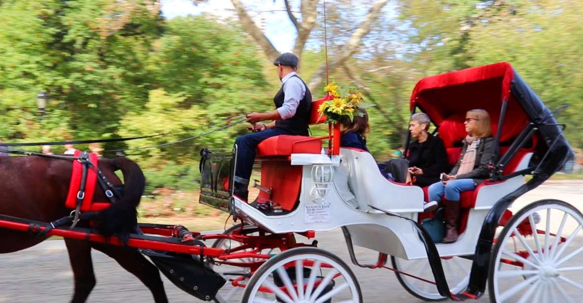 NYC: Guided Standard Central Park Carriage Ride (4 Adults) - Who Should Book This Experience?
